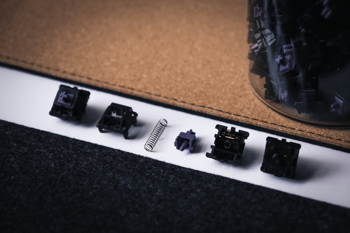 Custom modded Cherry MX Purple switches – Mod & Co.